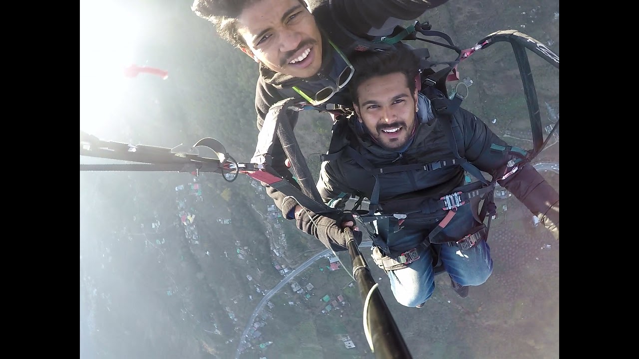 Paragliding in Manali || Accident happened in Air Recorded - YouTube
