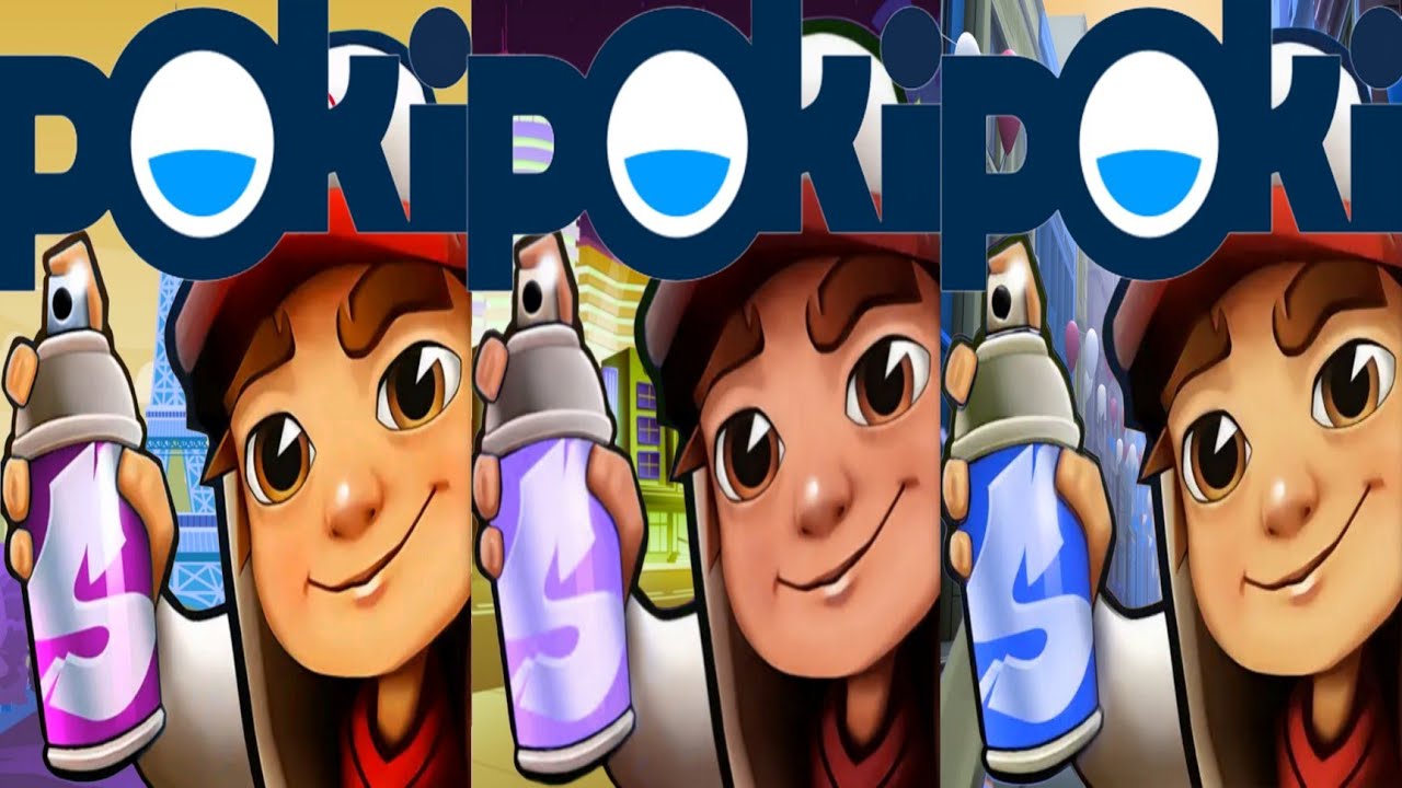 SUBWAY SURFERS PARIS SUMMER GAMES 2024(ON POKI) VS HOLLYWOOD 2024(ON ...