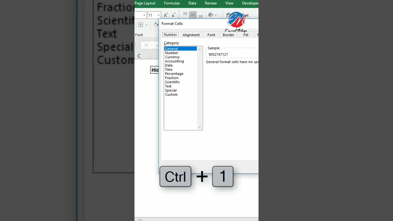 How To Hide Last Digits In Phone Number MS Excel Tutorial YouTube How To Hide Last Digits In Phone Number MS Excel Tutorial YouTube