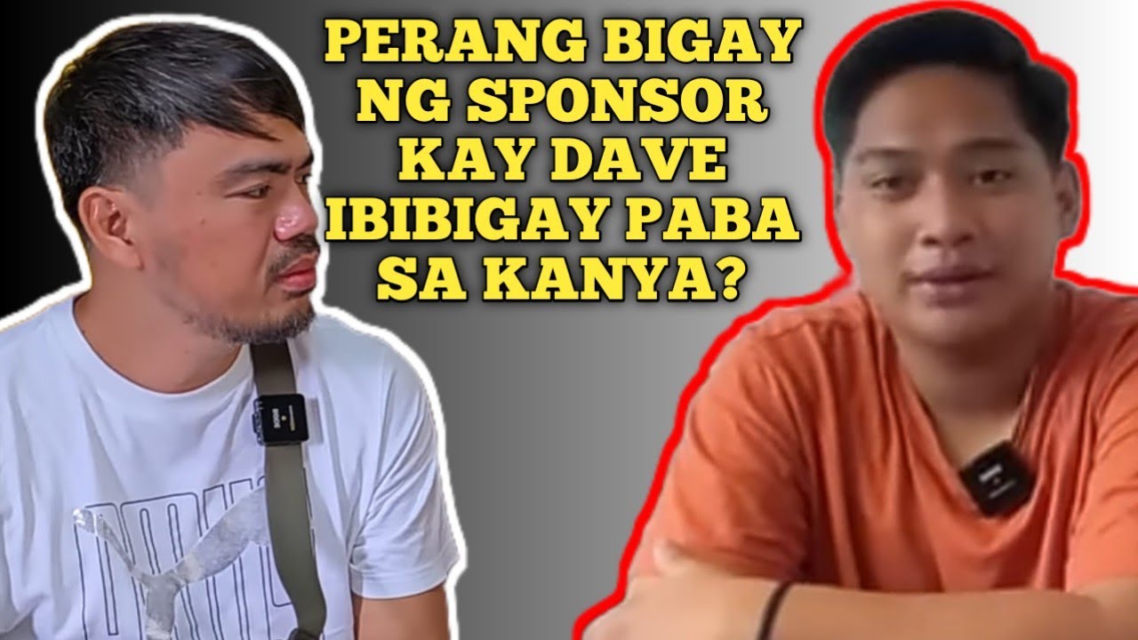 PERANG BIGAY NG SPONSOR KAY DAVE IBIBIGAY PABA SA KANYA? - YouTube