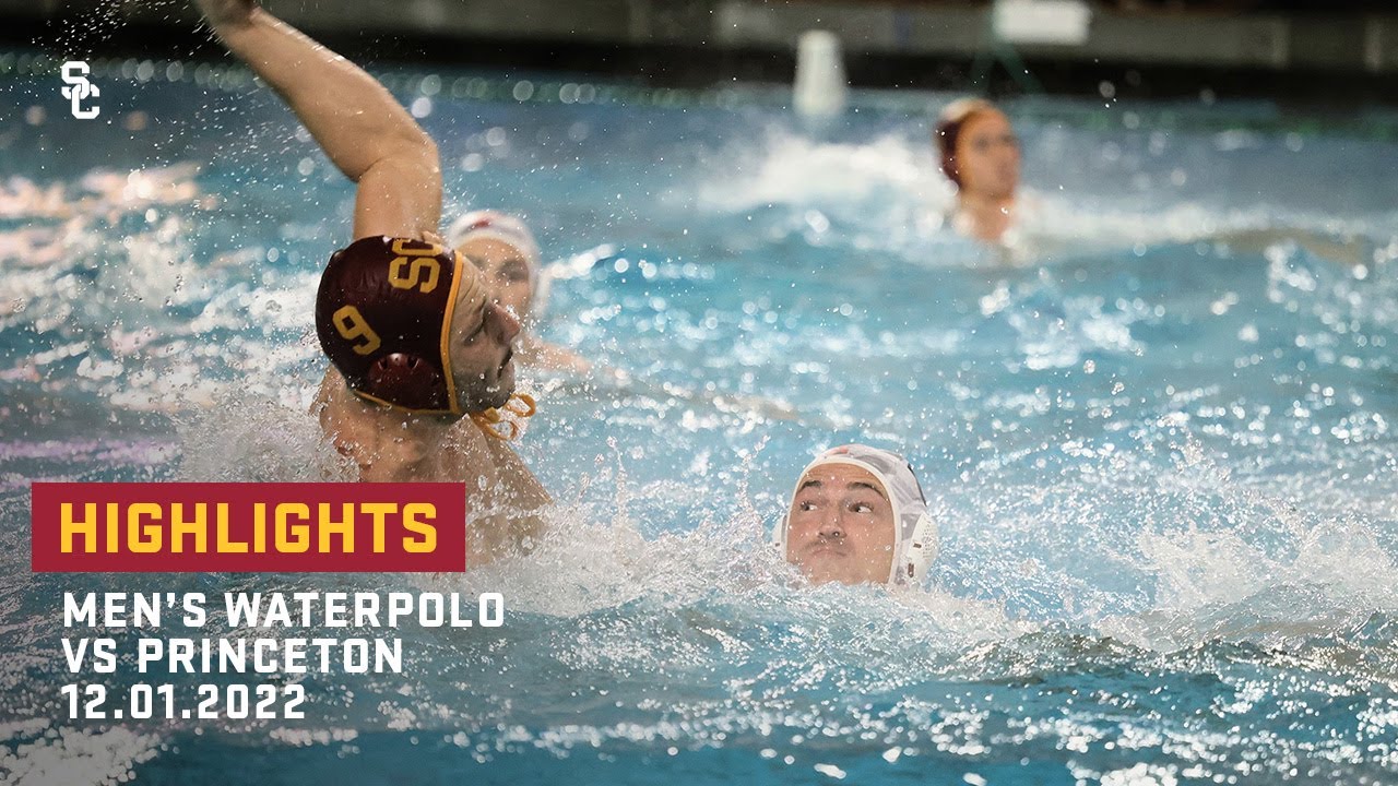 Men's Water Polo - USC 11, Princeton 8: Highlights (12/1/22) - YouTube