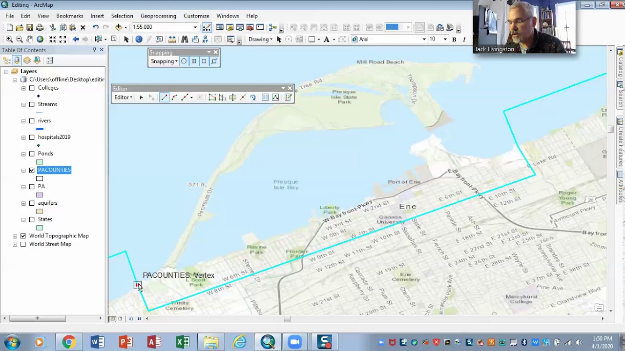 Mini Lecture Arcmap Creating New Polygons With Shared Edges 8 Youtube