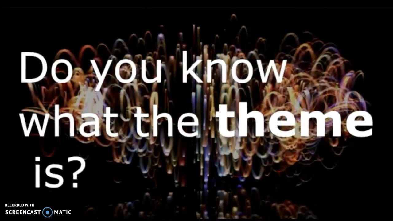 Main Idea and Theme Infomercial - YouTube