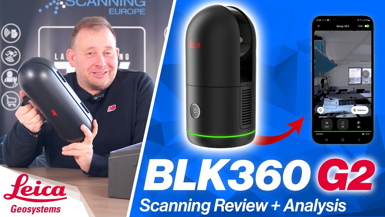 Leica BLK360 G2 | Unboxing, scanning test and point cloud analysis ...