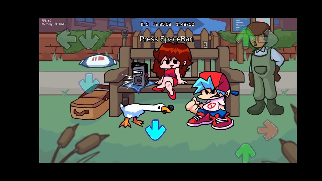 Fnf Vs untitled Goose mod moblie gameplay - YouTube