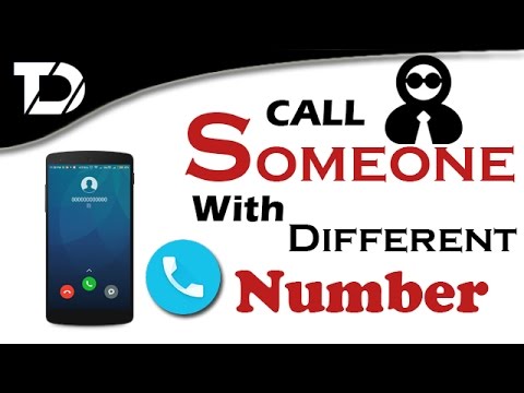 How call someone from different number - YouTube