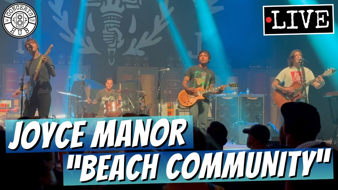 Joyce Manor "Beach Community" LIVE - YouTube