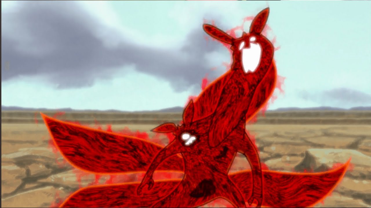 Naruto aparece no modo 4 caudas... - YouTube
