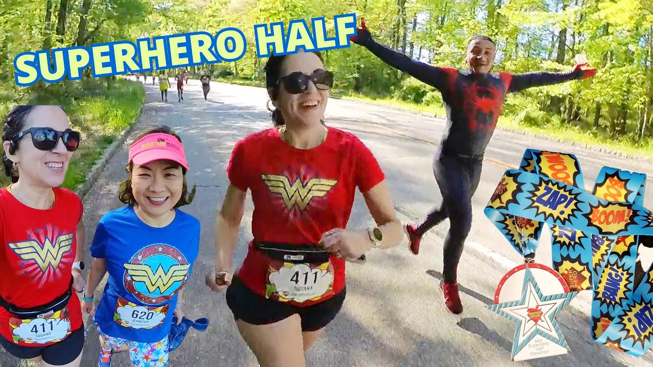 SUPERHERO HALF MARATHON 2023 | I RUN THINGS - YouTube
