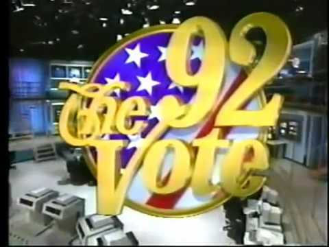 Election Night 1992 ABC News Coverage - YouTube