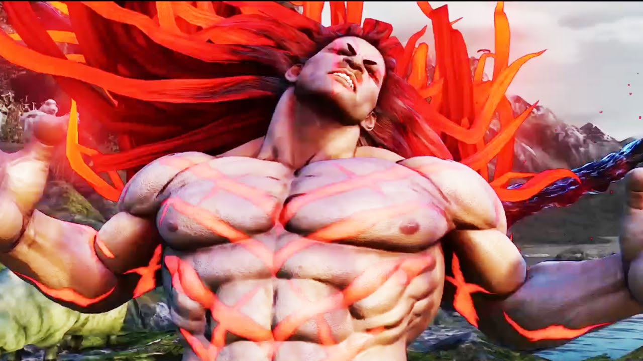 Street Fighter 5 Necalli Vs. Ken Gameplay EVO 2015 New Characters ...