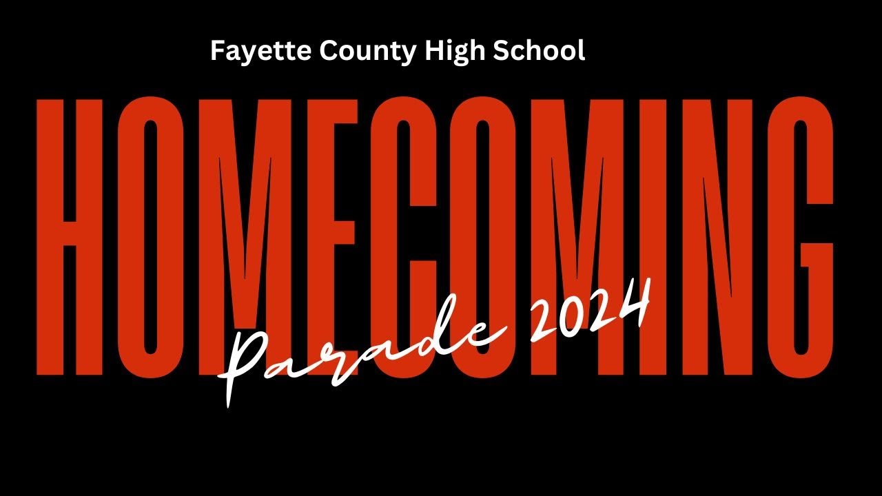 2024 Fayette County High School Homecoming Parade - YouTube