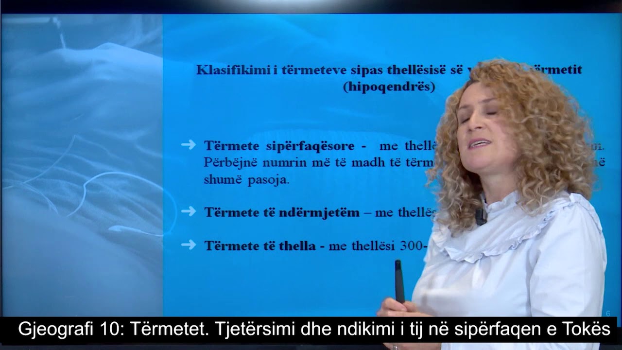 Gjeografi 10 - Tërmetet.- Tjetërsimi dhe ndikimi i tij në sipërfaqen e ...