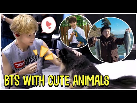 Sevimli Hayvanlarla BTS