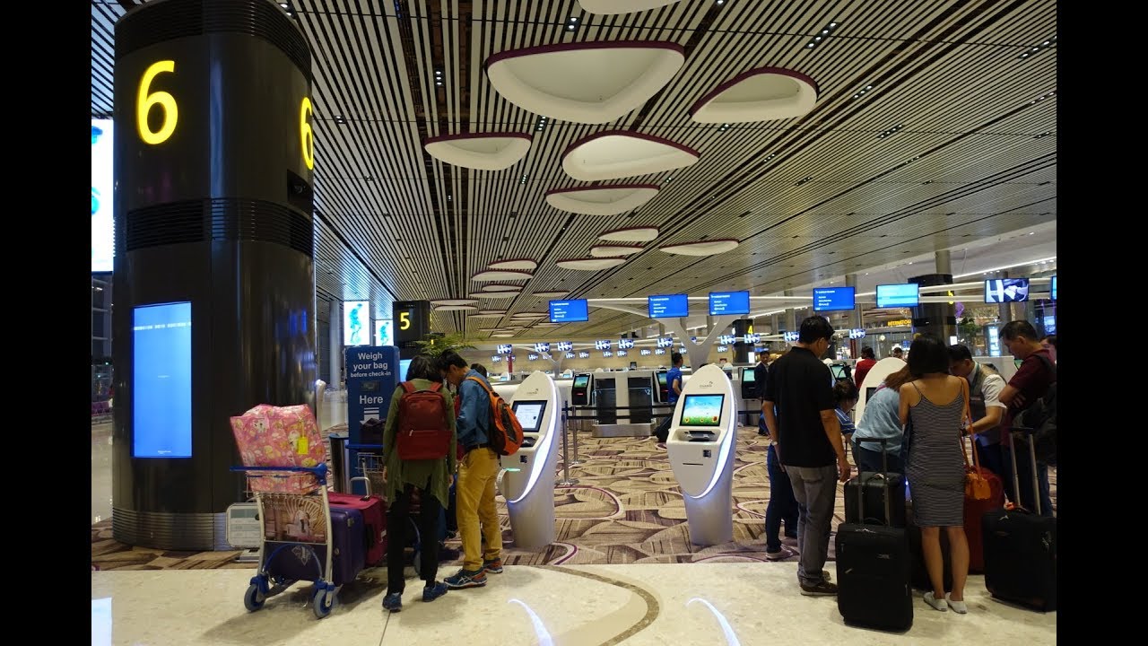 Changi T4 Off to Smooth Start, to Serve 20 Flights on First Day - YouTube