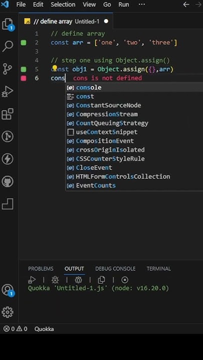 Javascript Array To Object Conversion Coding Array Javascript Code Javascriptinterview