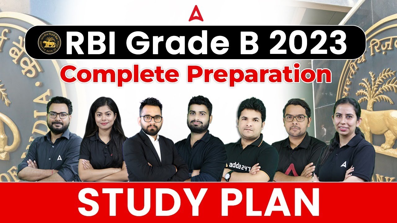 RBI Grade B 2023 | Complete Study Plan for RBI Grade B Preparation ...