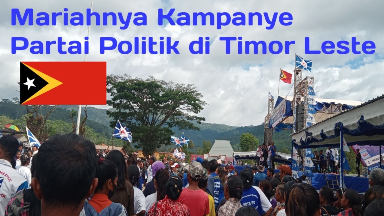 Model Kampanye Partai Politik di Timor Leste - YouTube