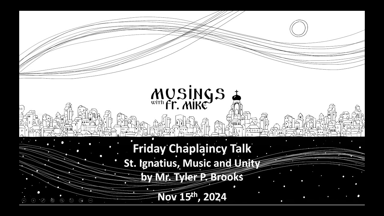 St. Ignatius, Music and Unity by Mr. Tyler P. Brooks - YouTube