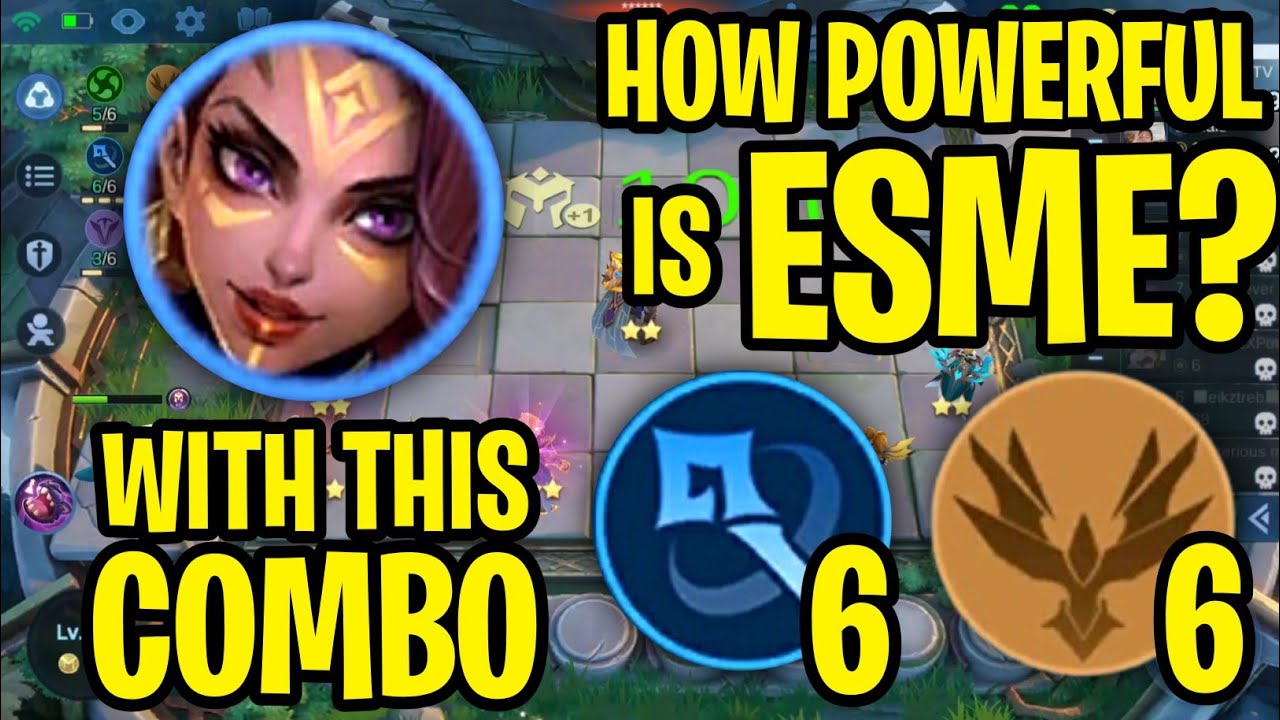Magic Chess: How Powerful is ESME with 6 MAGE and 6 LIGHTBORN Synergy ...