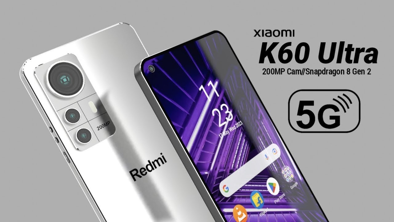 Redmi K60 Ultra - 5G,200MP Camera, Snapdragon 8 Gen2,5200mAh Battery ...