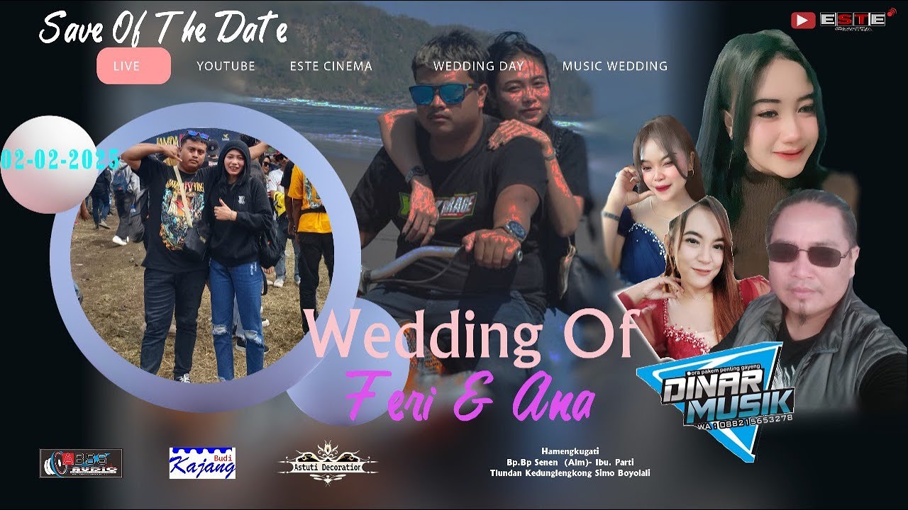 #Live DINAR Music - Wedding Feri & Ana - 02.02.25 - Tlundan ...