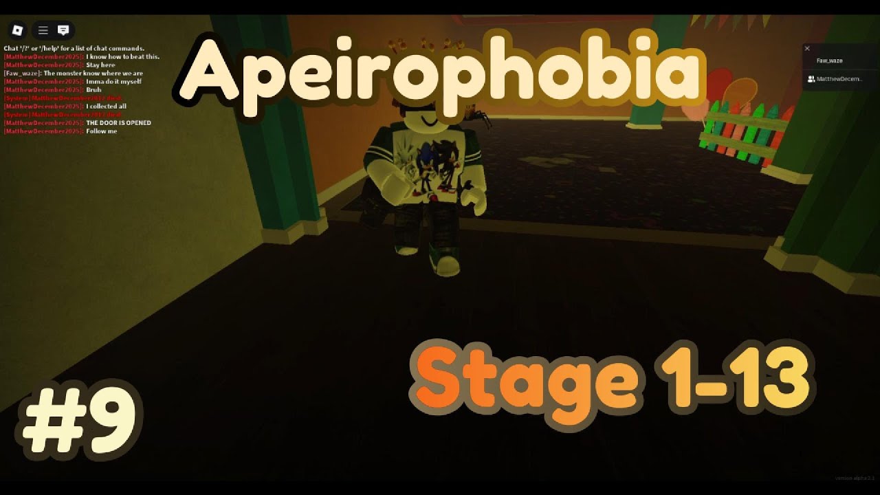 Roblox Apeirophobia Gameplay - Part 9 - Stages 1-13 with ...