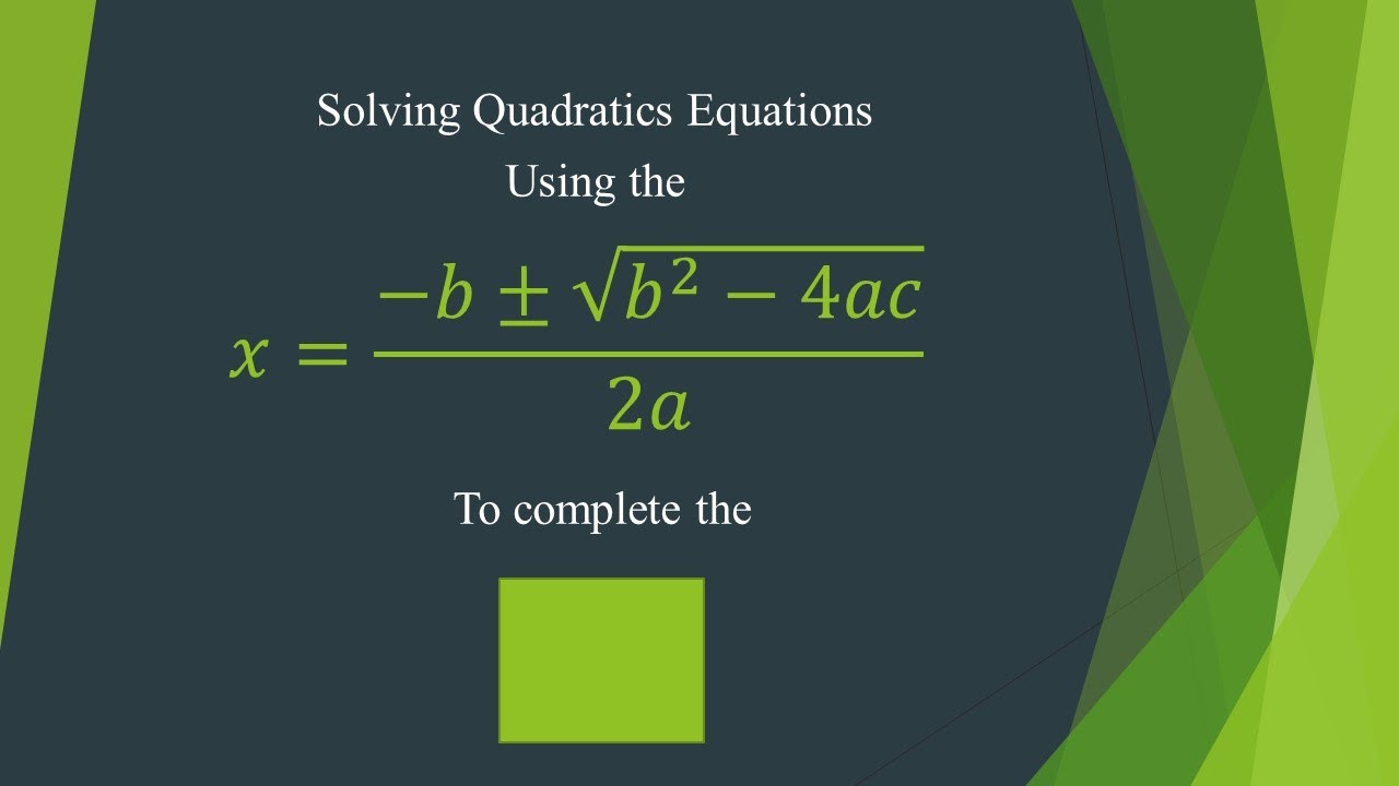 How To Complete The Square Part 3 YouTube how-to-complete-the-square-part-3-youtube