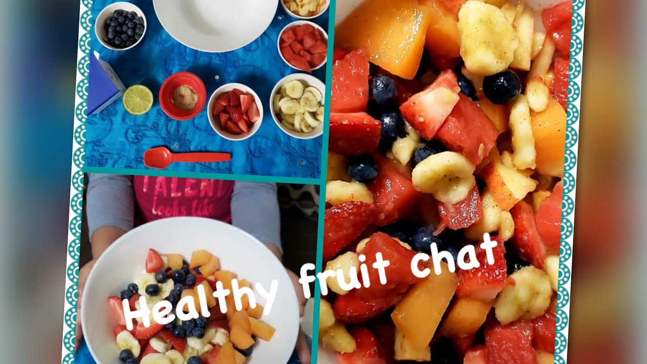 Easy Healthy fruit chat - YouTube