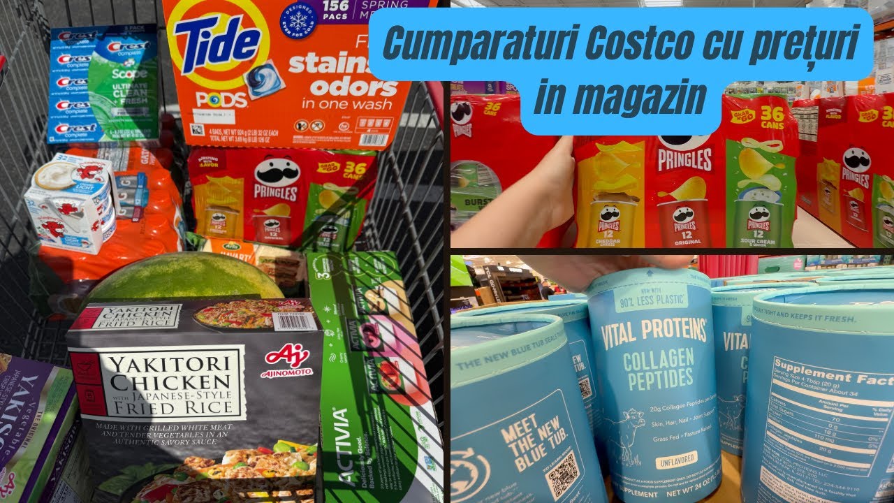 O promotie interesanta la Costco de la Procter&Gamble/mini haul Jerry's ...