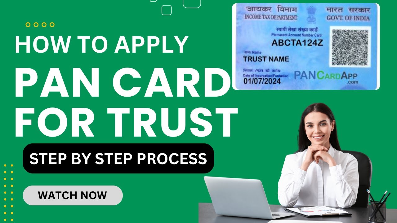 How to Apply PAN Card for Trust Online | Step-by-Step Guide (2025 ...