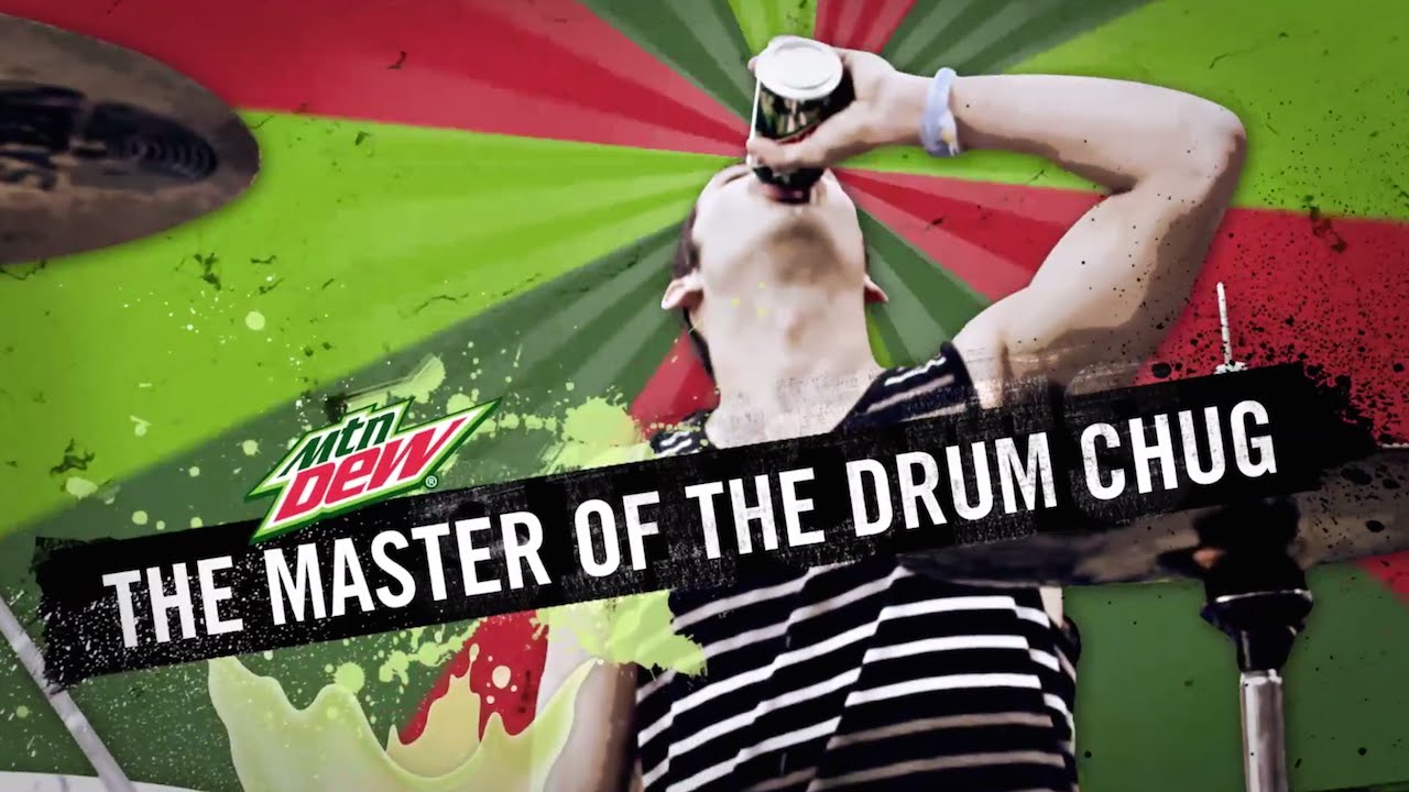 Drummer Chug | Chug Shot | Mountain Dew - YouTube