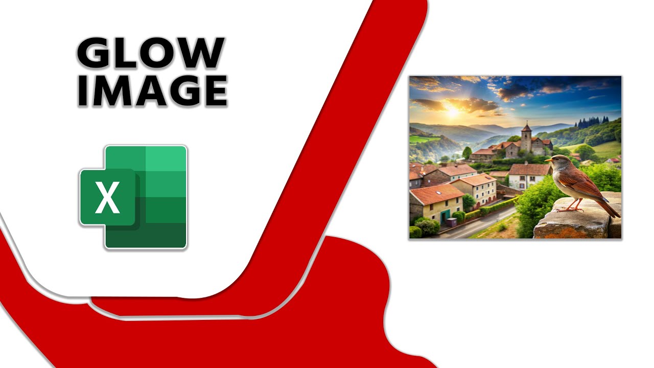 How to Glow Images in Microsoft Excel - YouTube