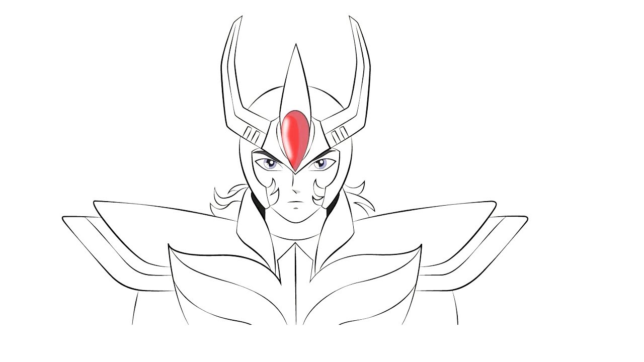 Como desenhar O IKKI DE FÊNIX CAVALEIROS DO ZODIACO / HOW TO DRAW IKKI ...
