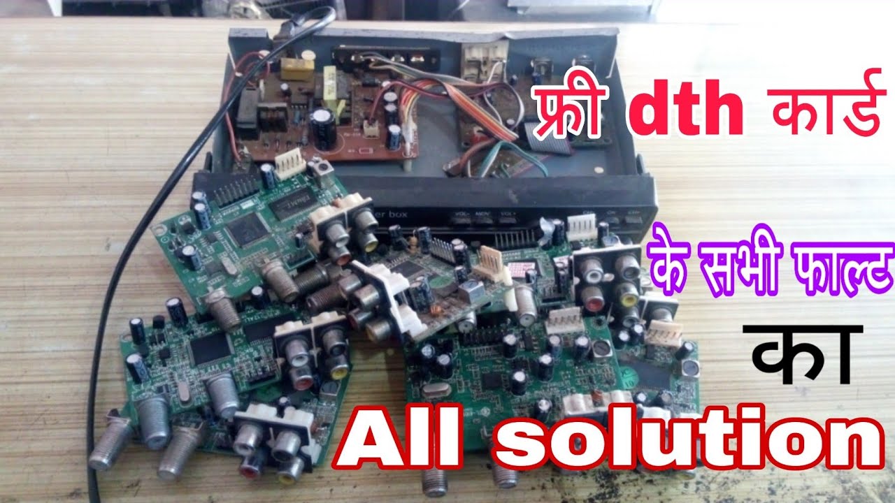 DD free dth card all falts solution. - YouTube