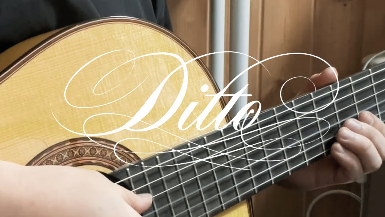 New Jeans 뉴진스 'Ditto' jazz guitar arrange - YouTube