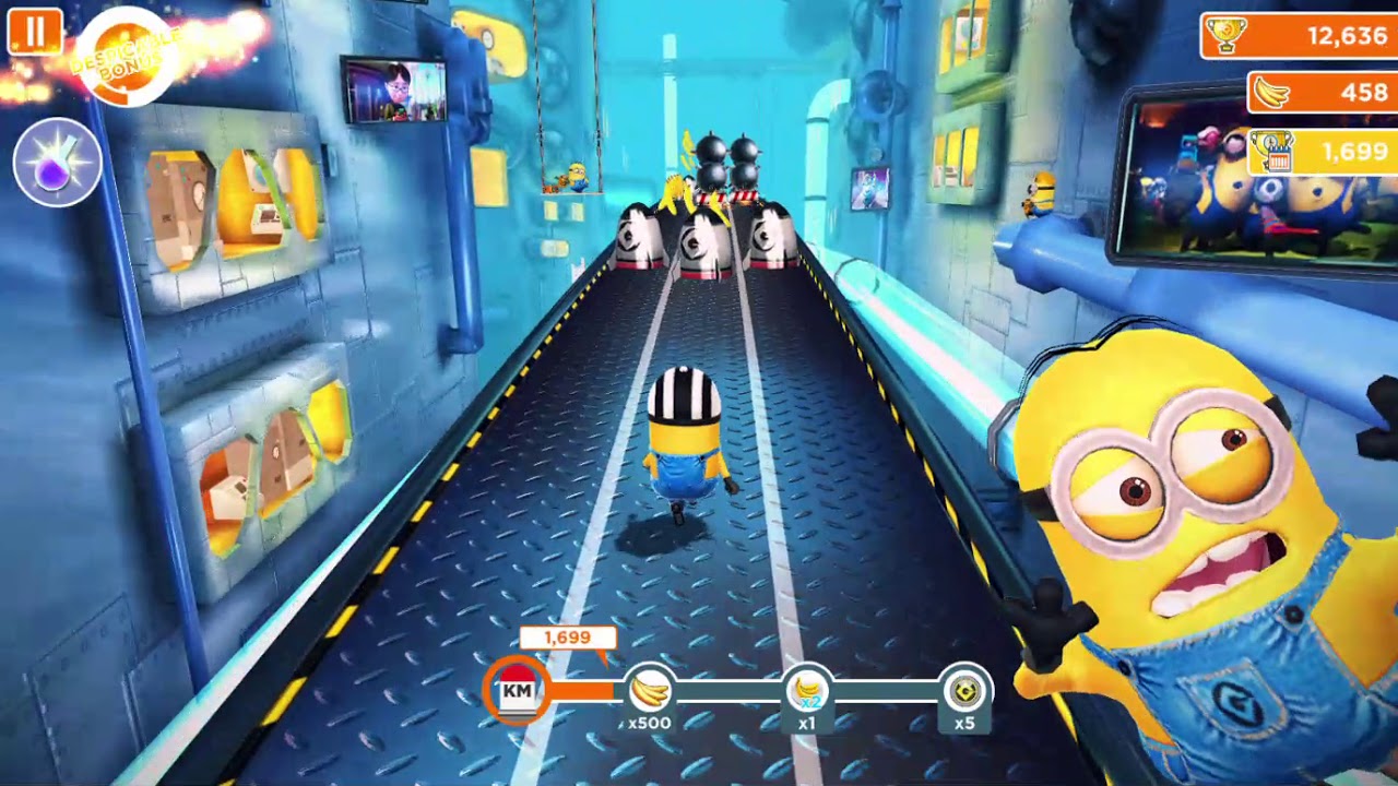Despicable Me Minion Rush Event Race - YouTube