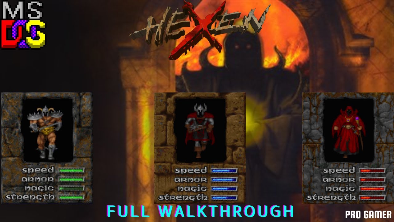 Hexen: Beyond Heretic / MS-DOS Game Full Playthrough - YouTube