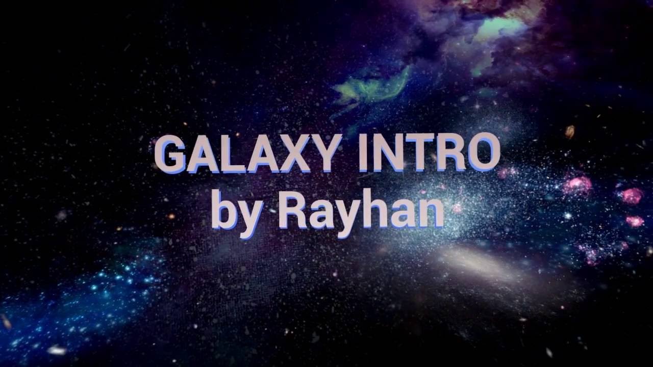 Tutorial : How to make galaxy intro in after effects - YouTube