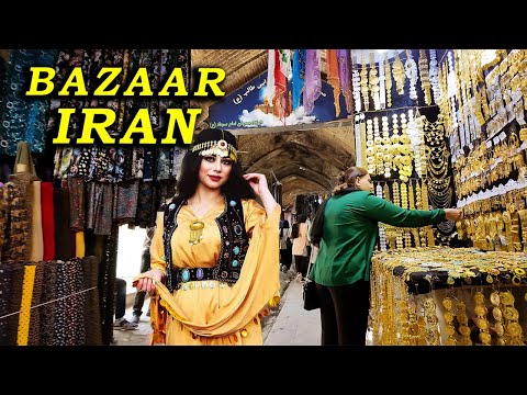 Ortadoğu'nun En Uzun Kapalı Pazarı Kirmanşah'ın Geleneksel Çarşısı 🇮🇷 İran