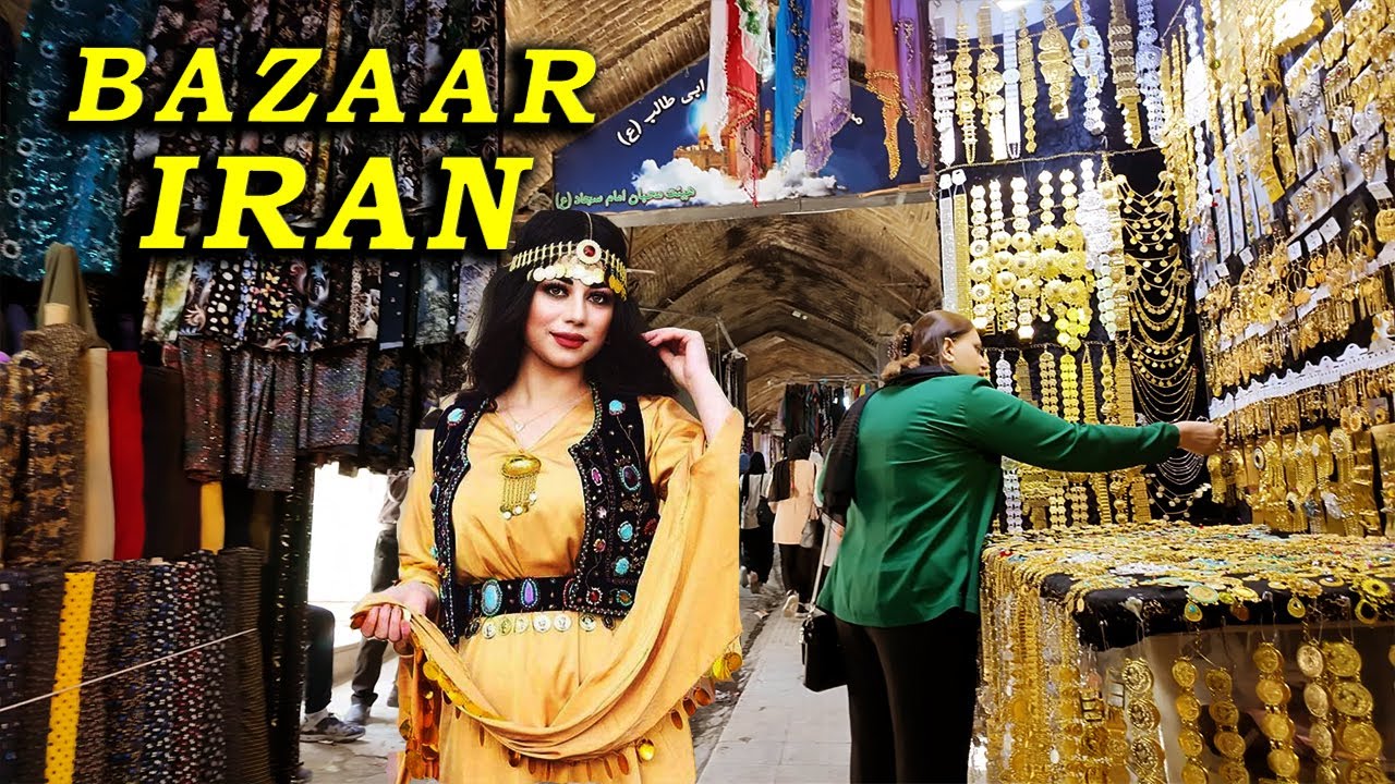 The Longest Covered Market in the Middle East, the Traditional Bazar of ...