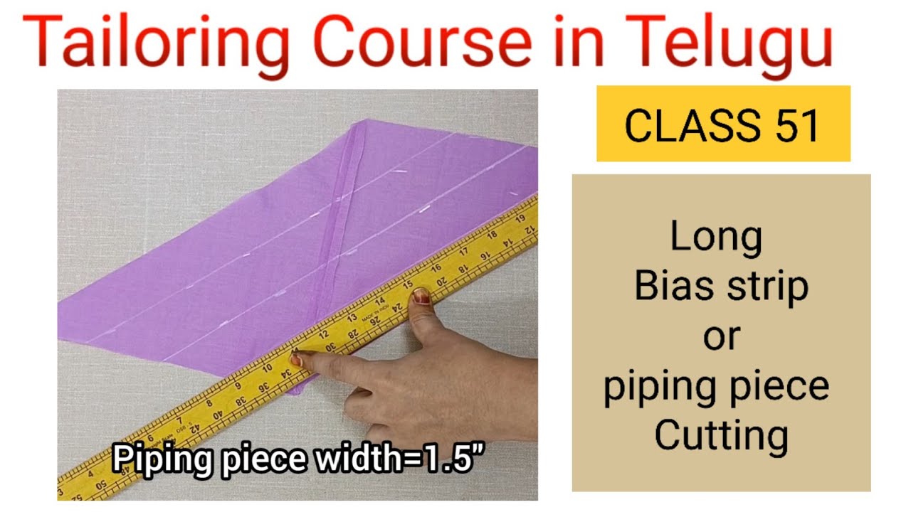 Class 51 ఈజీ ట్రిక్ తో లాంగ్ పైపింగ్ పీస్ కటింగ్ | piping piece cutting ...