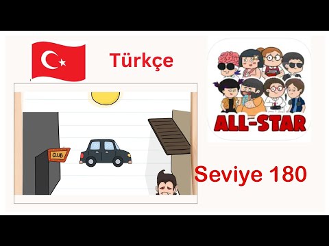 Brain Test All Star Seviye 180 Çözüm | Brain test all star (Türkçe 🇹🇷)