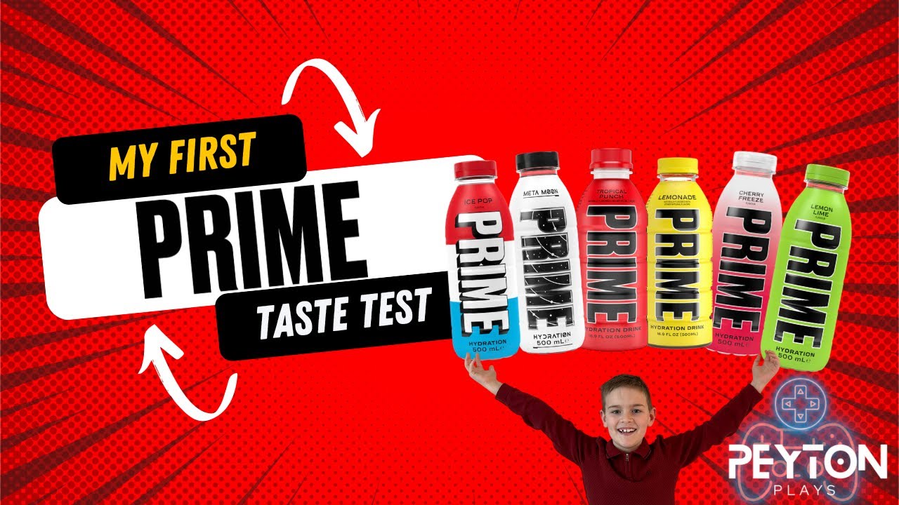 PRIME Flavour TASTE TEST!!! - New Flavours tried and reviewed - YouTube