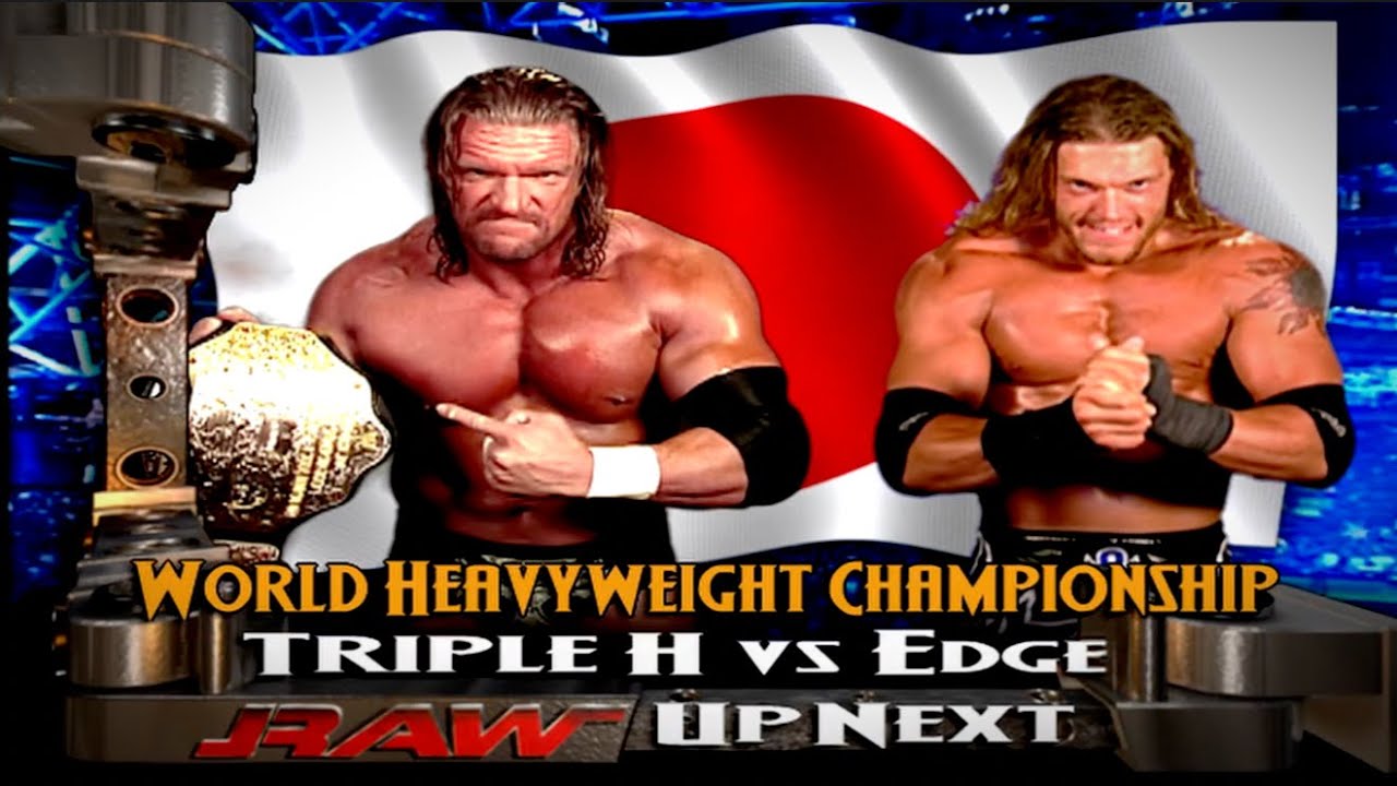 Triple H vs Edge RAW 2/7/2005 Highlights - YouTube
