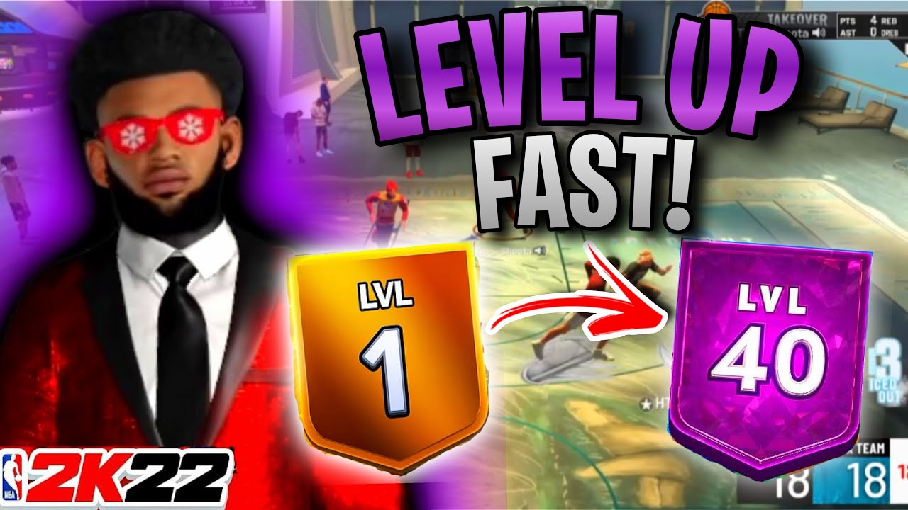 *NEW* HOW TO REP/LEVEL UP FAST IN SEASON 4 ON NBA 2K22! BEST XP METHOD ...