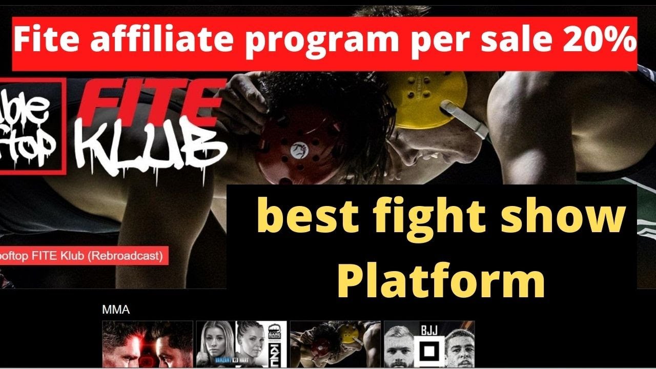 Fite affiliate program per sale 20%/Best movie affiliate program ...