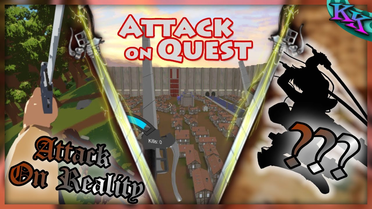 Playing THREE Attack on Titan VR Games! - (AoT VR) - YouTube
