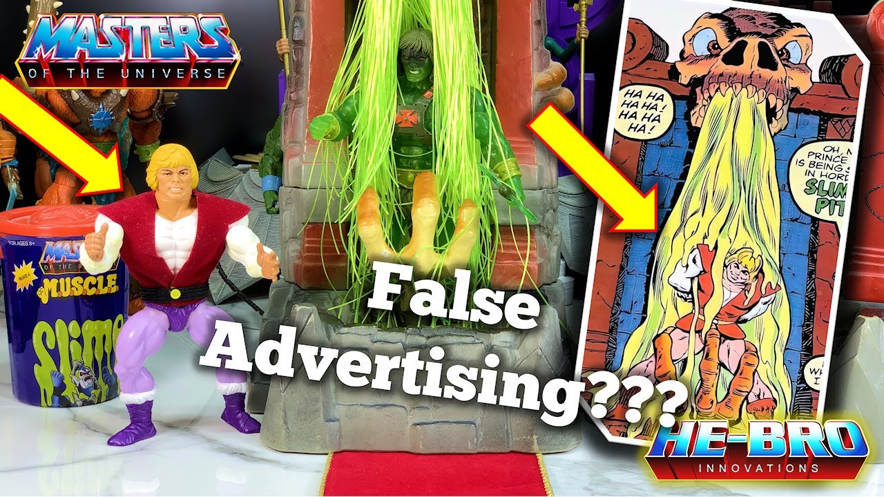 The Slime Pit LIE! Star Comics & The DESTRUCTION of MOTU Figures ...