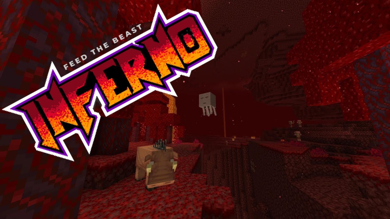 Modded Minecraft FTB Inferno 🔥 Can We Survive and Escape the Nether! # ...